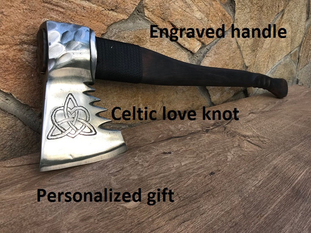 Celtic Love Knot, Mens Gift, Viking Axe, Hatchet, Celtic Gift, Love ...