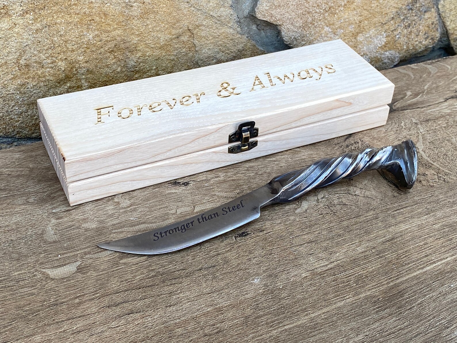 Stainless steel railroad spike knife railroad spike knife | Etsy