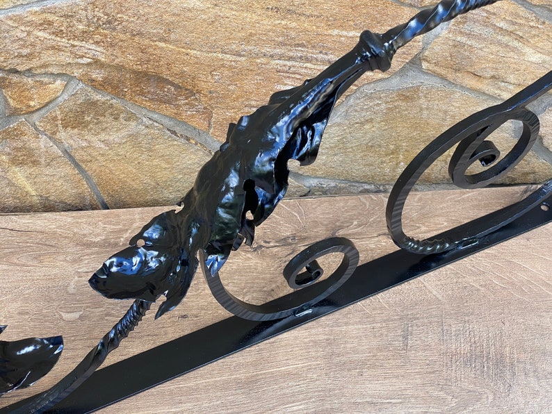 Scroll Bracket Sign Bracket Hand Forged Bracket Room Sign - Etsy