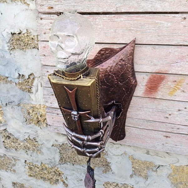 Skull Sconce - Etsy