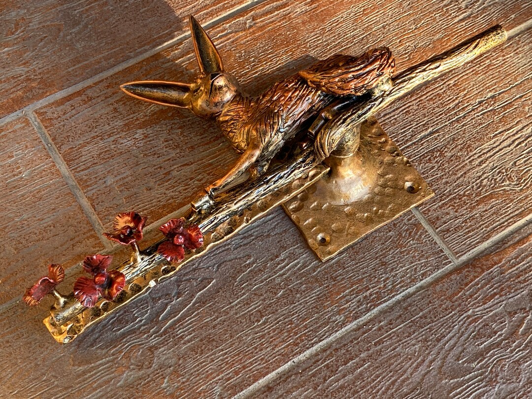 Door Handle, Door Pull, Fox, Animal, Forest, Zoo, Lock, Door Decor ...