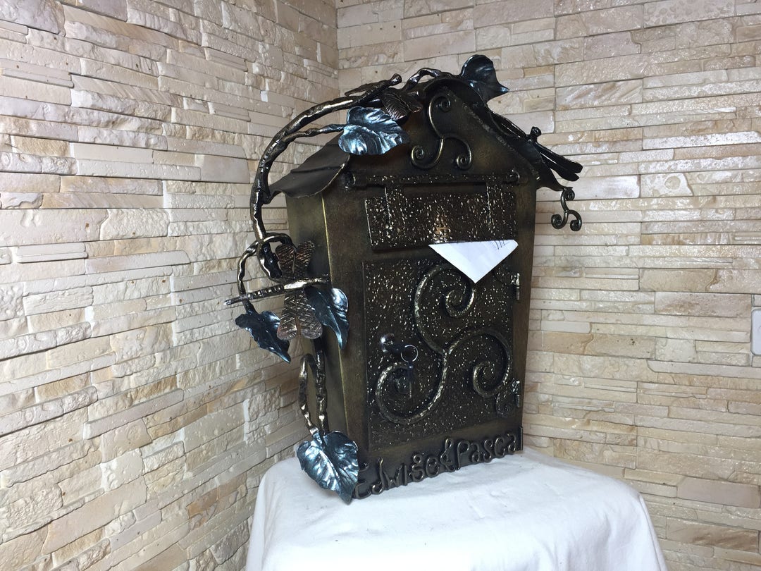 Customized Post Box, Custom Post Box, Wedding Post Box, Lockable Box ...