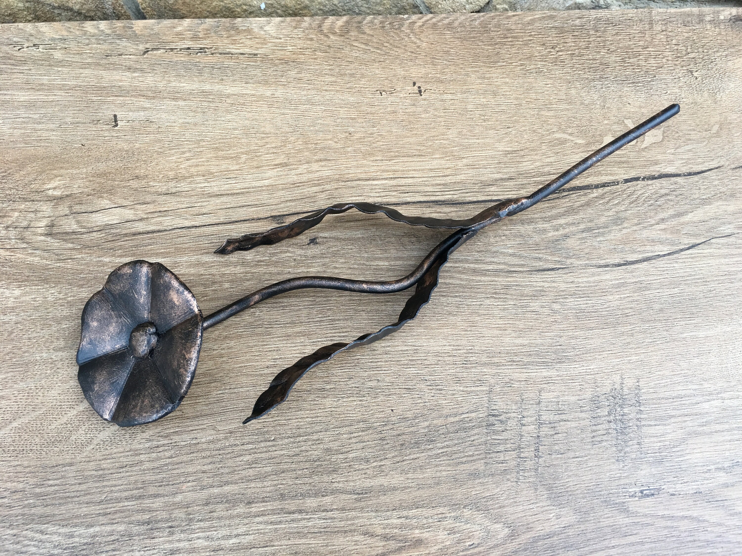 Wrought Iron Daisy Iron Anniversary Gift for Her Iron Gift | Etsy