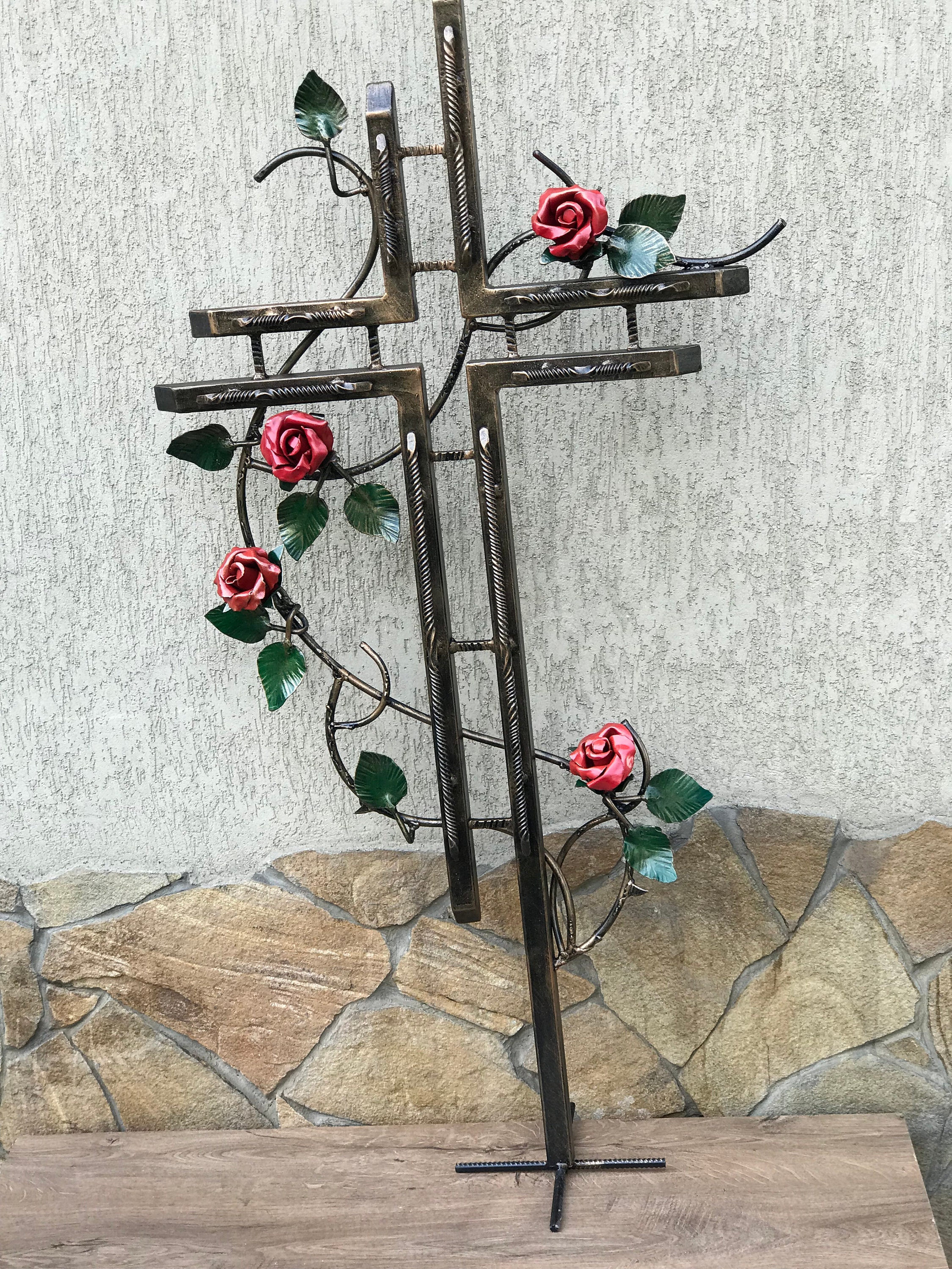 Cemetery Cross Remembrance Gift Memorial Cross Cross - Etsy