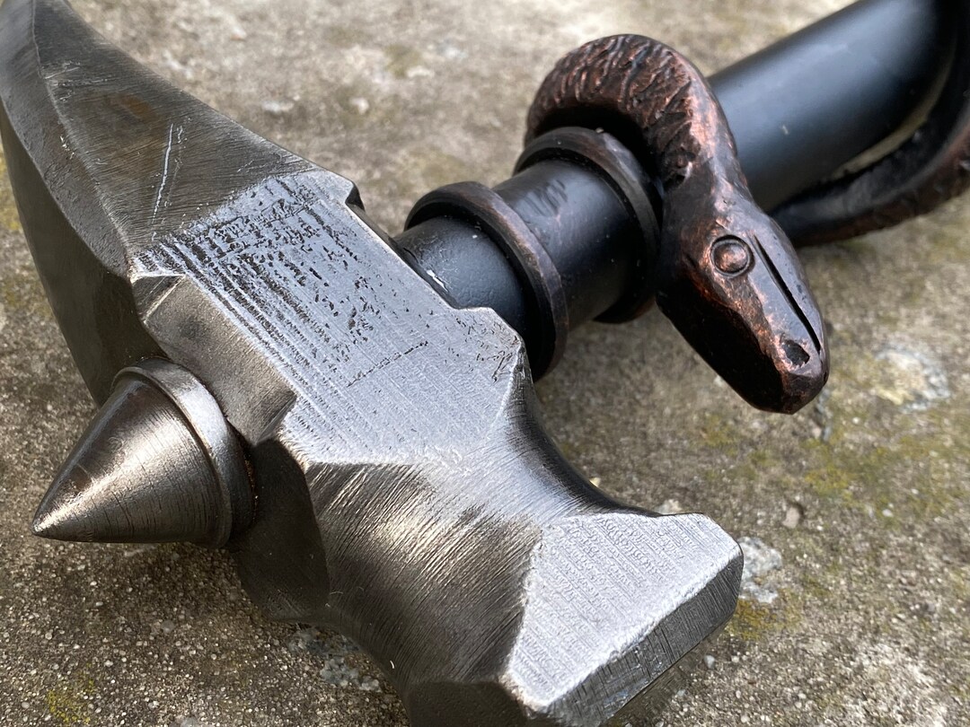 Hammer, Snake, 6th Anniversary, Fathers Day, Iron Gift, Mens Gift ...