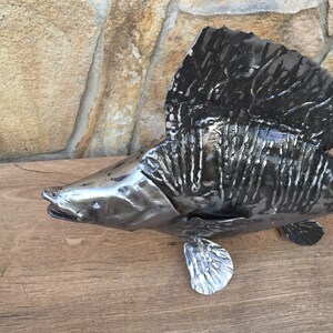 Metal Fish, Hand Forged Fish, Fish Artwork, Custom Fish, Fish Figurine ...