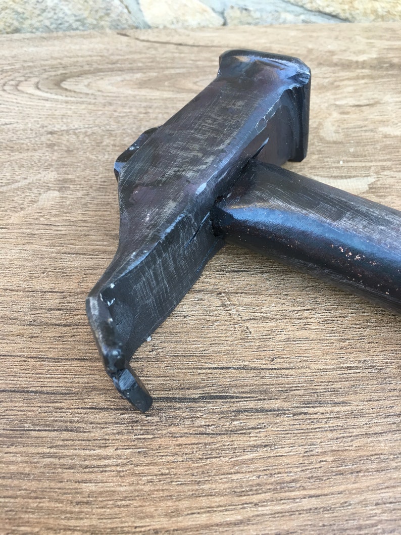 Hand Forged Hammer Claw Hammer Decorative Hammer Viking - Etsy