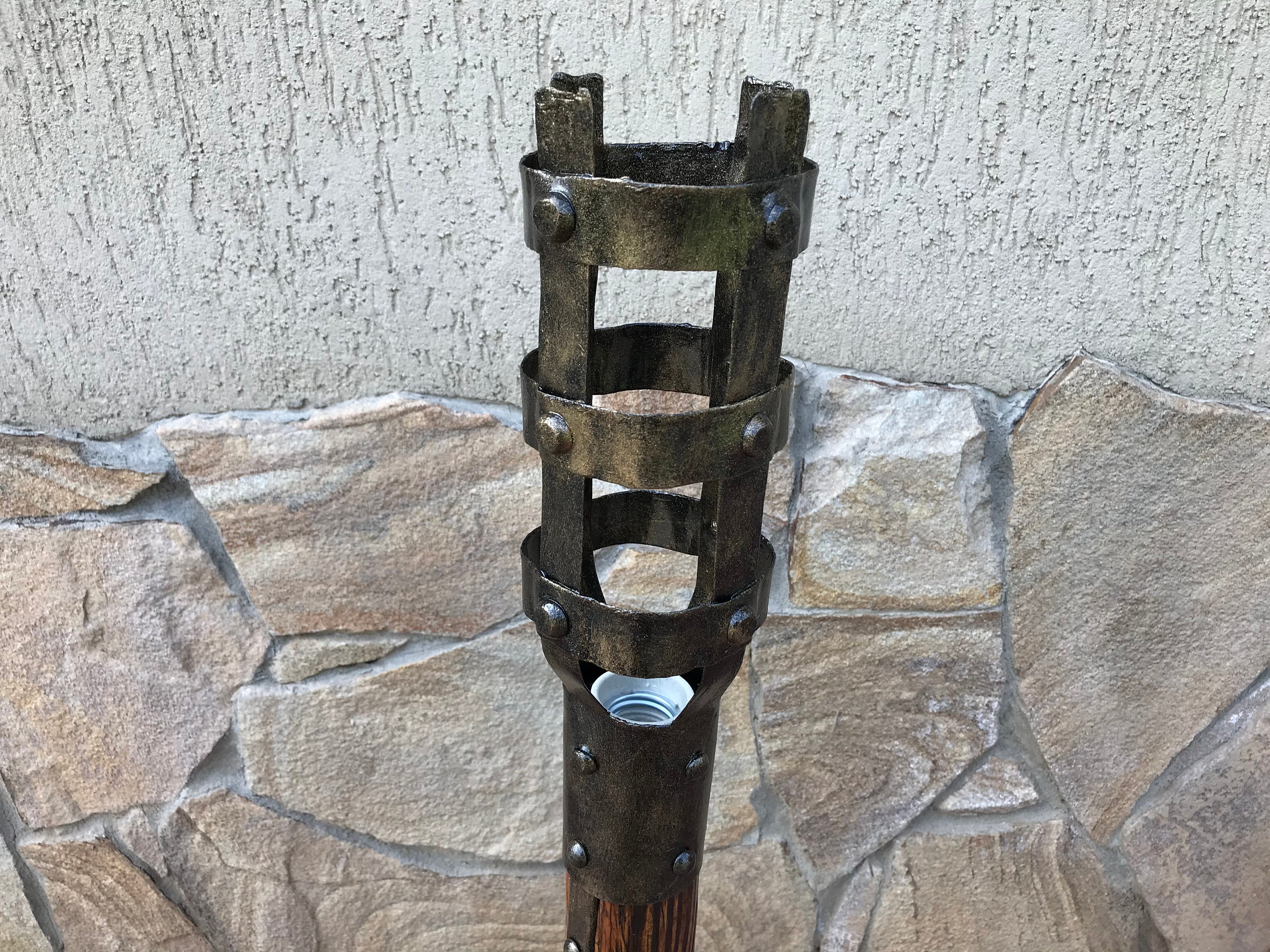 Viking Lantern Viking Torch Viking Lamp Hand Forged Lamp - Etsy Canada