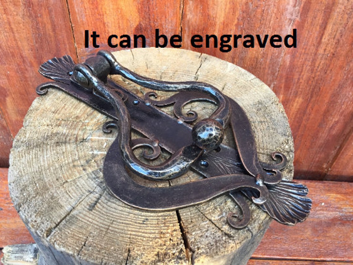 Engraved Door Knocker Personalized Door Handle Custom Door | Etsy