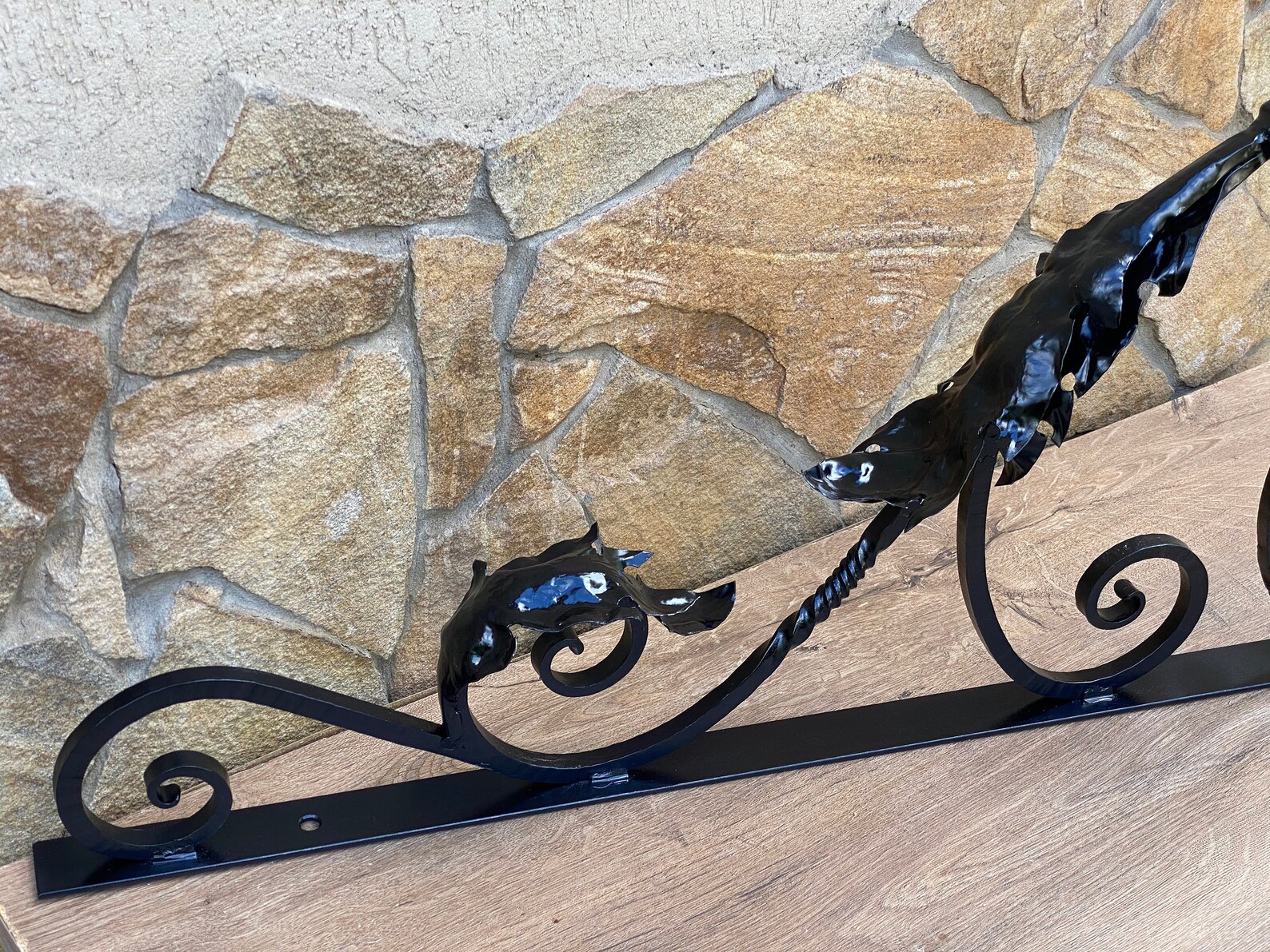 Scroll Bracket Sign Bracket Hand Forged Bracket Room Sign - Etsy