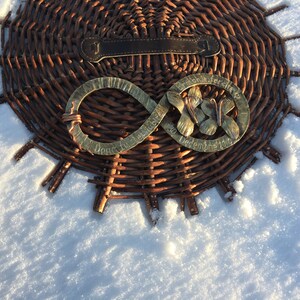 Bronze Infinity Sign, Bronze Gift, Bronze Gift for Her, 19th ...