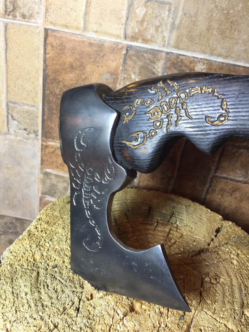 Viking axe mens gifts medieval axe tomahawk throwing axe | Etsy