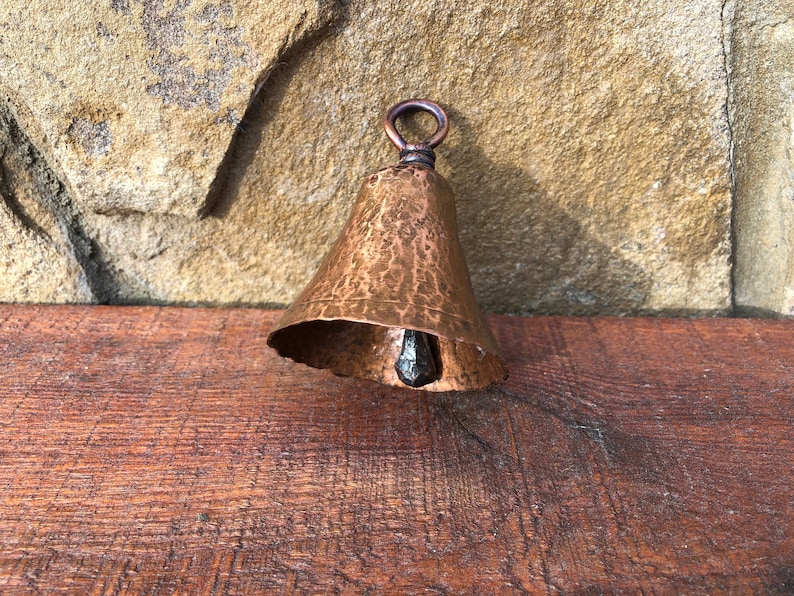 Copper Bell Handmade Copper Bell Hand Forged Copper Bell | Etsy