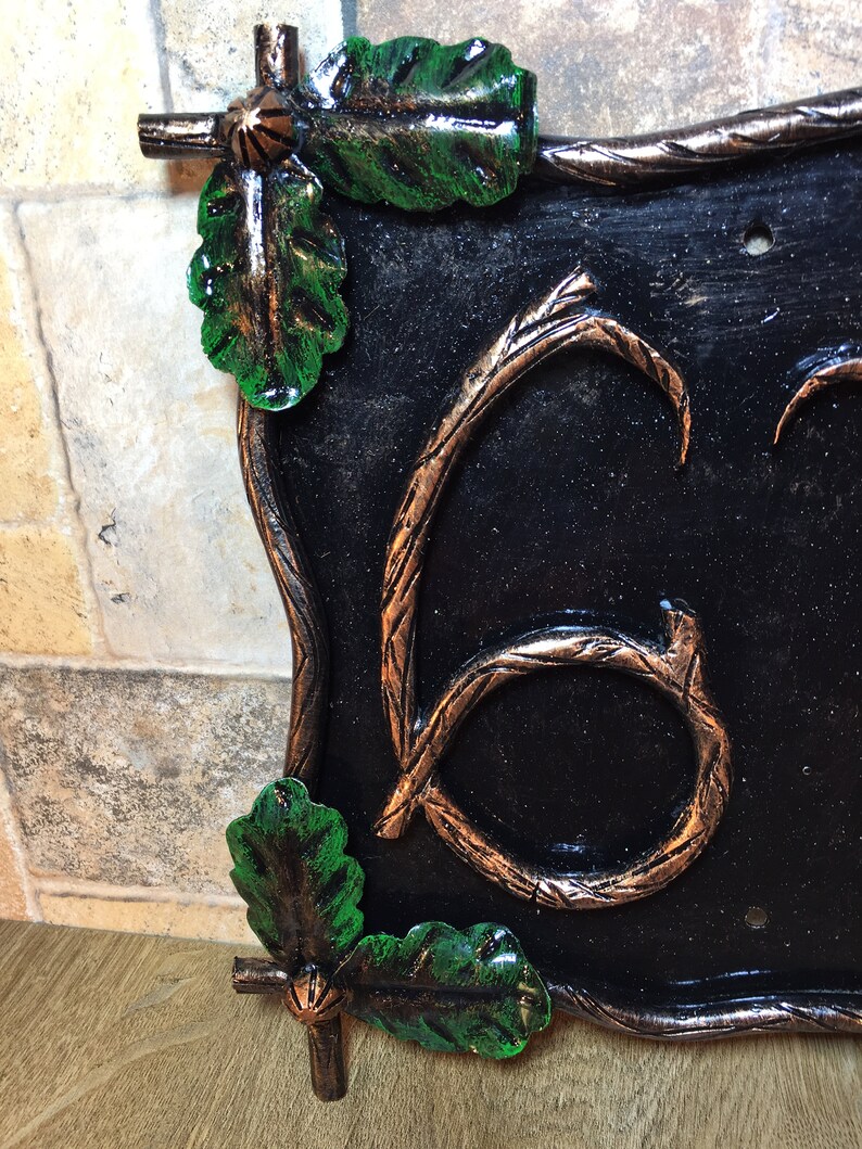 Custom House Number Custom Made House Plaque Outdoor House - Etsy