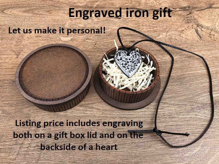 Engraved Iron Gift 6th Anniversary Gift Iron Anniversary | Etsy