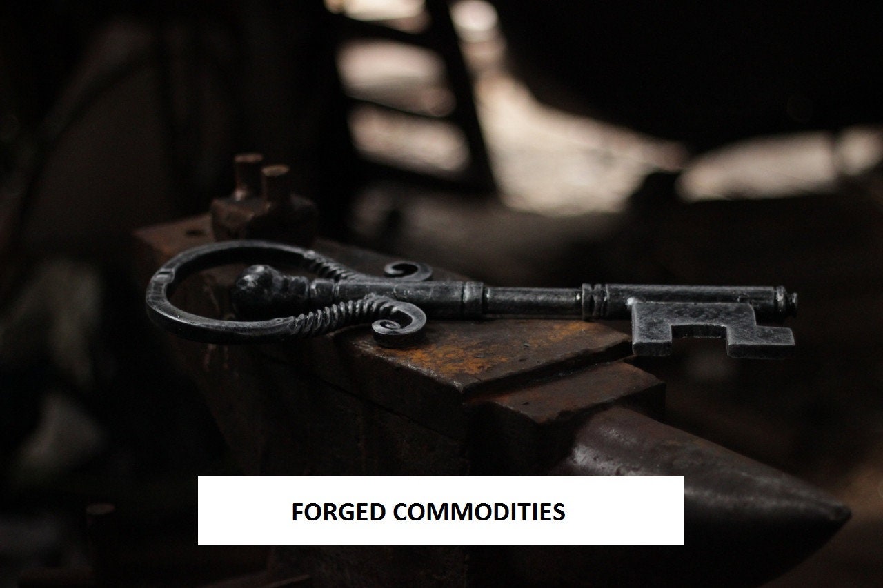 Medieval key key hand forged key lock hardware decorative | Etsy