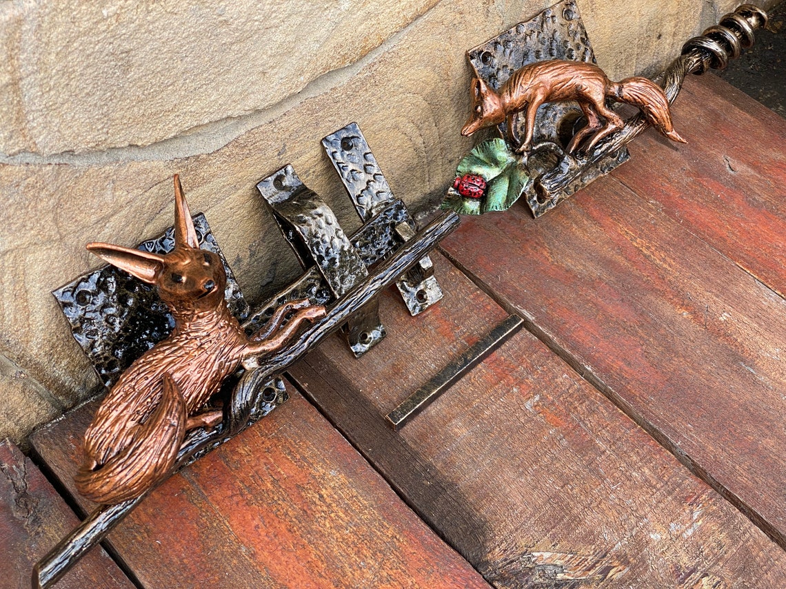 Latch, Door Latch, Fox, Nature, Birthday, Door Handle, Gate Latch, Lock ...