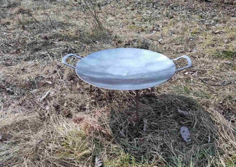 Stainless Steel Pan Frying Pan BBQ Medieval Barbeque Gift - Etsy