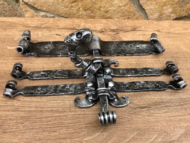 Door Latch Latch Door Hardware Skull Gate Latch Gate - Etsy