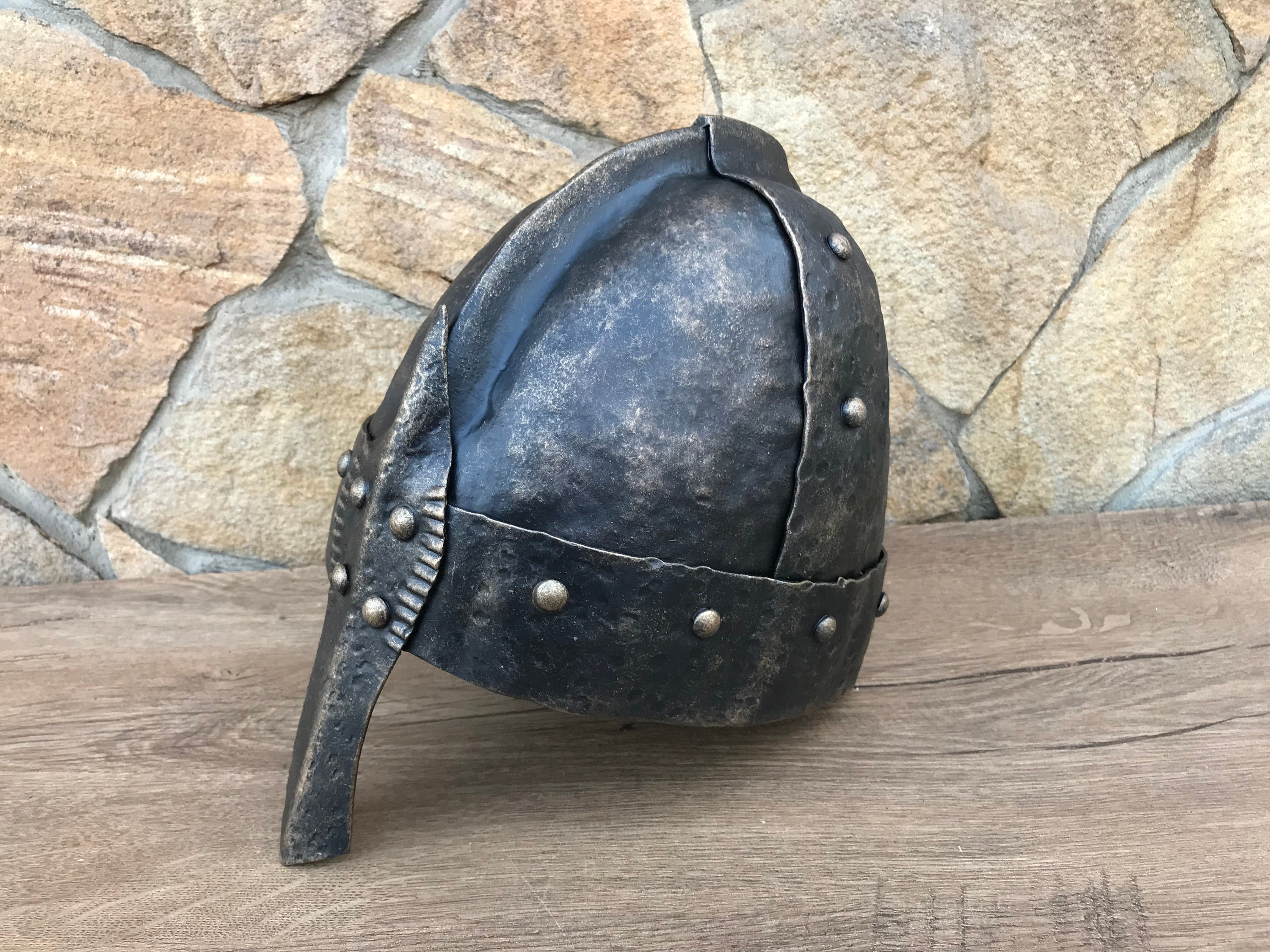 Engraved helm personalized gift viking helm helm medieval | Etsy