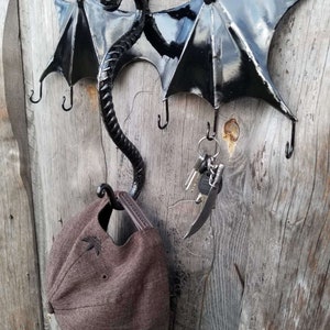 Key Holder, Dragon, Hook, Medieval, Key Hanger, Towel Ring, Christmas ...