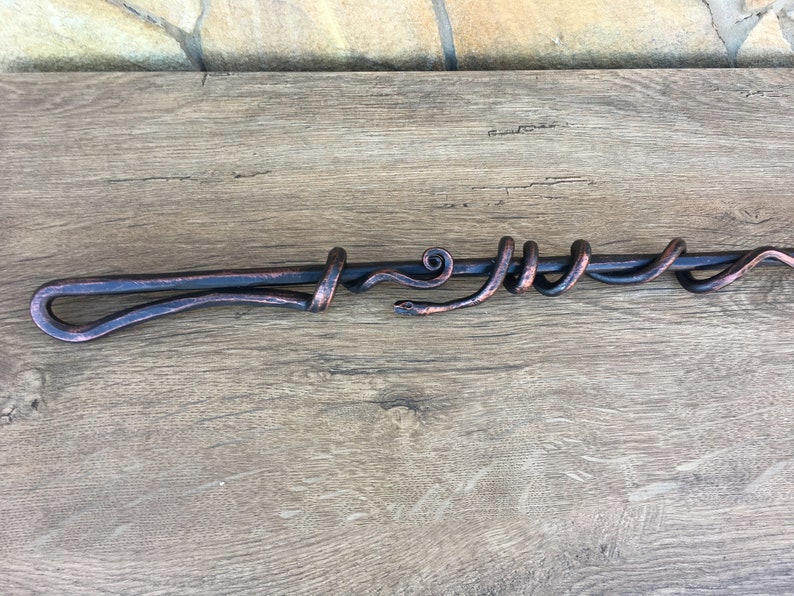 Fire Poker, Mens Gift, Manly Gift, Fireplace, Fireside, Hand Forged ...