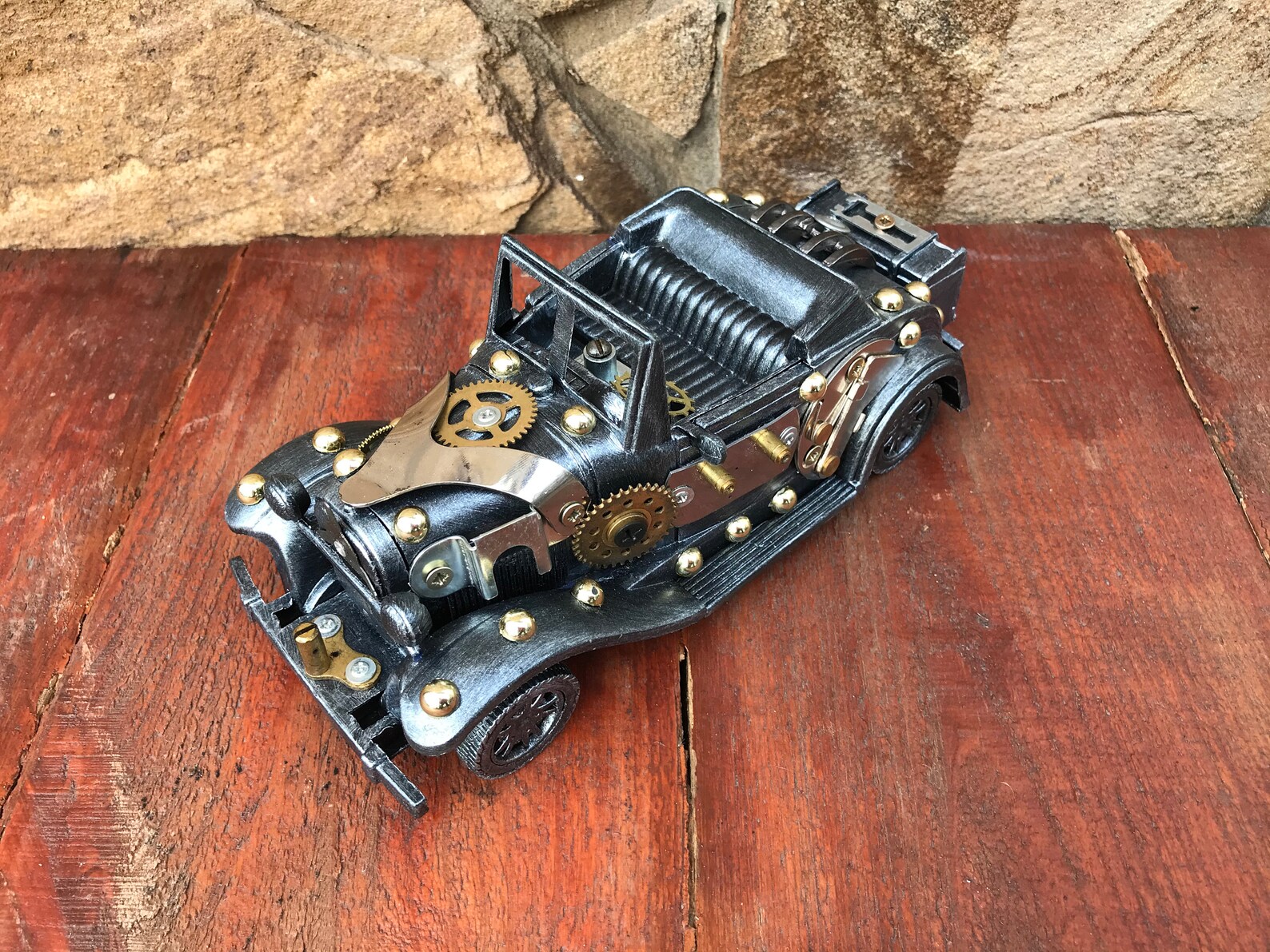 Steampunk Car Car Retro Car Industrial Car Steampunk Gift - Etsy