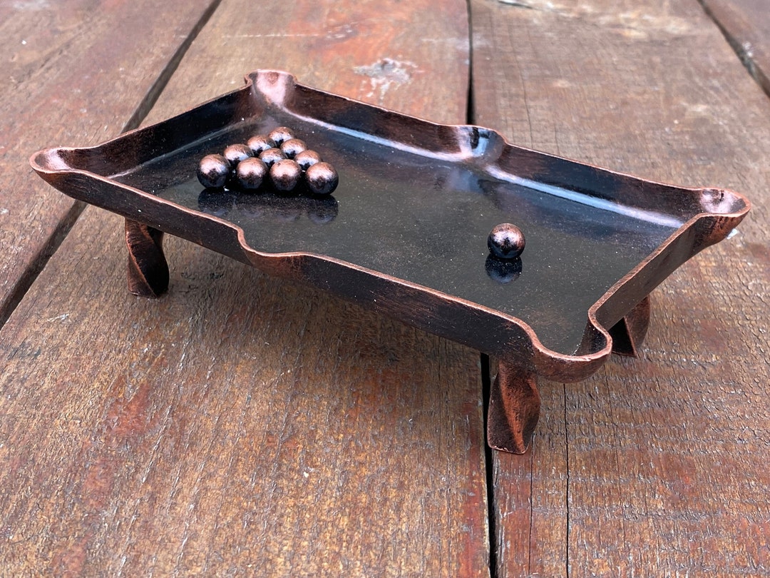 Hand Forged Ashtray, Ash Tray, Ashtray, Cigar Ashtray, Billiard, Sport ...