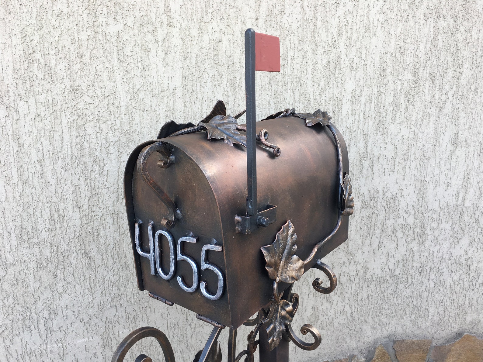 Mailbox Mailbox Post Post Box Mailbox Numbers Lock Box - Etsy