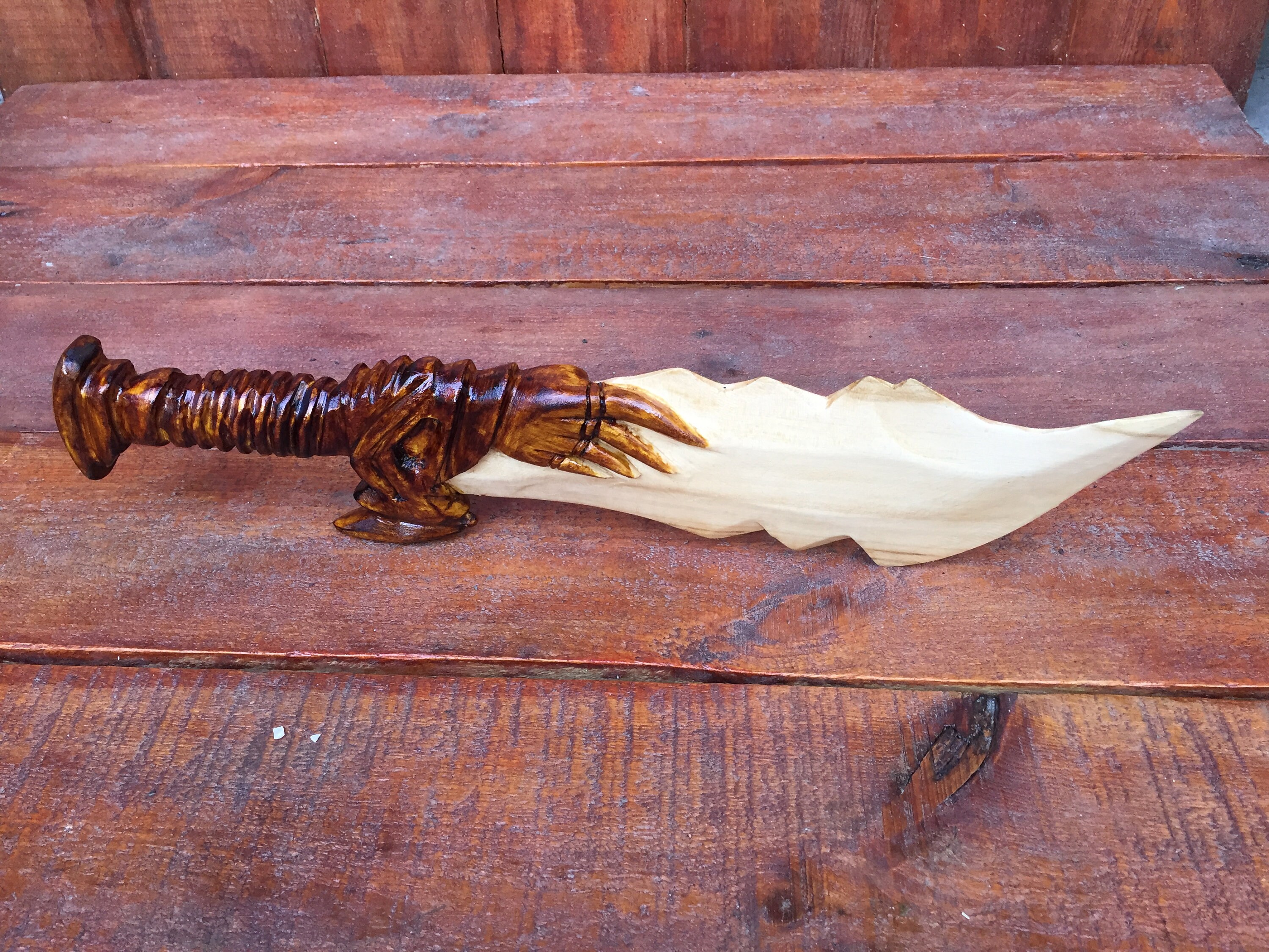 Cosplay Knife Cosplay Gift Wooden Gift 5th Anniversary - Etsy Canada