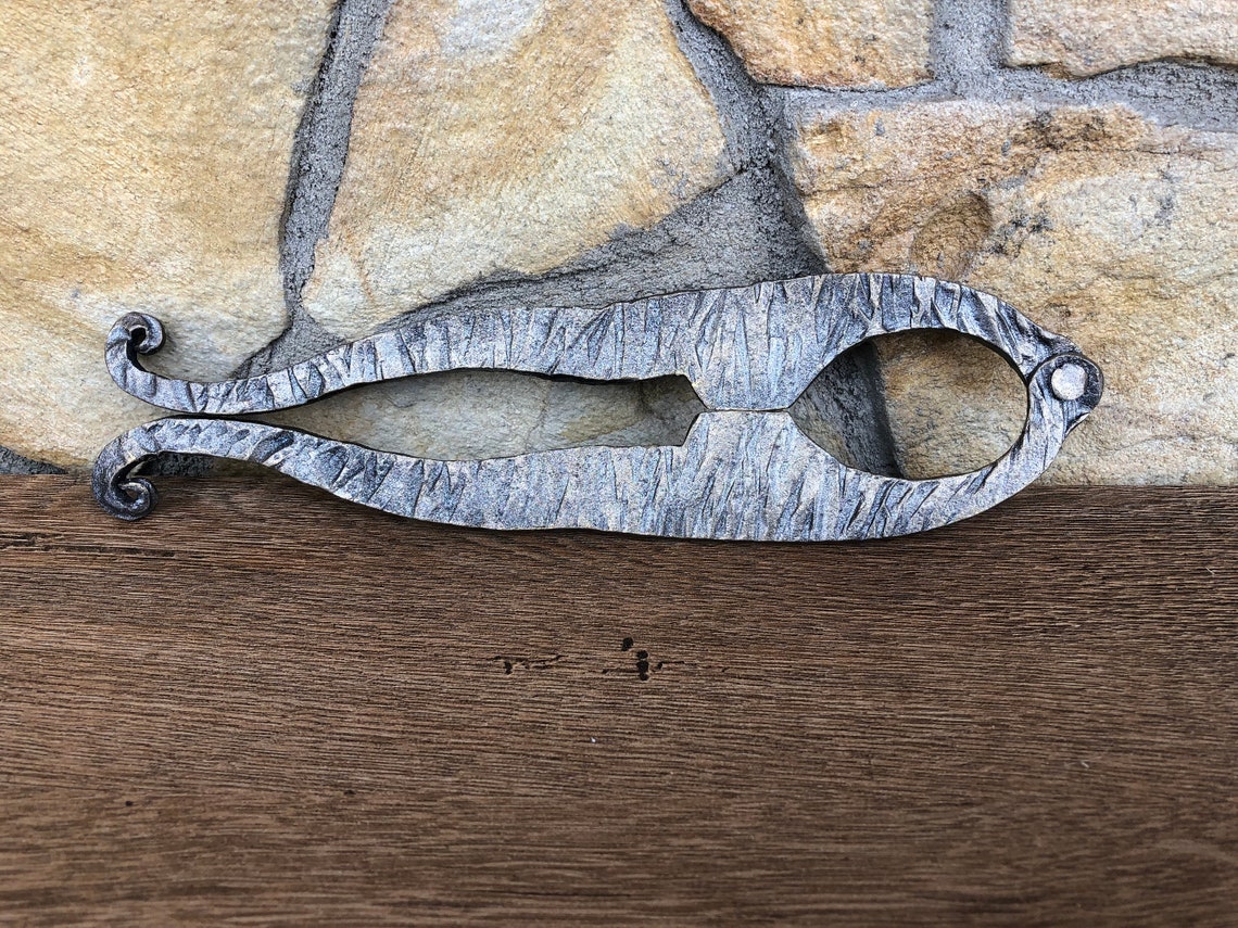Hand Forged Nut Cracker Iron Gift for Him Nutcracker Iron - Etsy