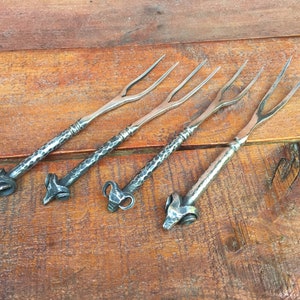 Viking Fork, Stainless Steel Fork, Dinner Set, Rustic Kitchen, Viking ...