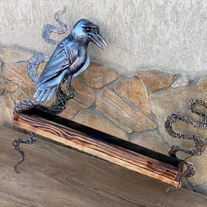 Kitchen Rack, Raven, Kitchen Shelf, Spice Rack, Crow, Wall Shelf ...