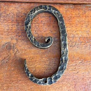 Hand Forged Numbers, Numbers Address Sign, Numbers Charms, Numbers ...