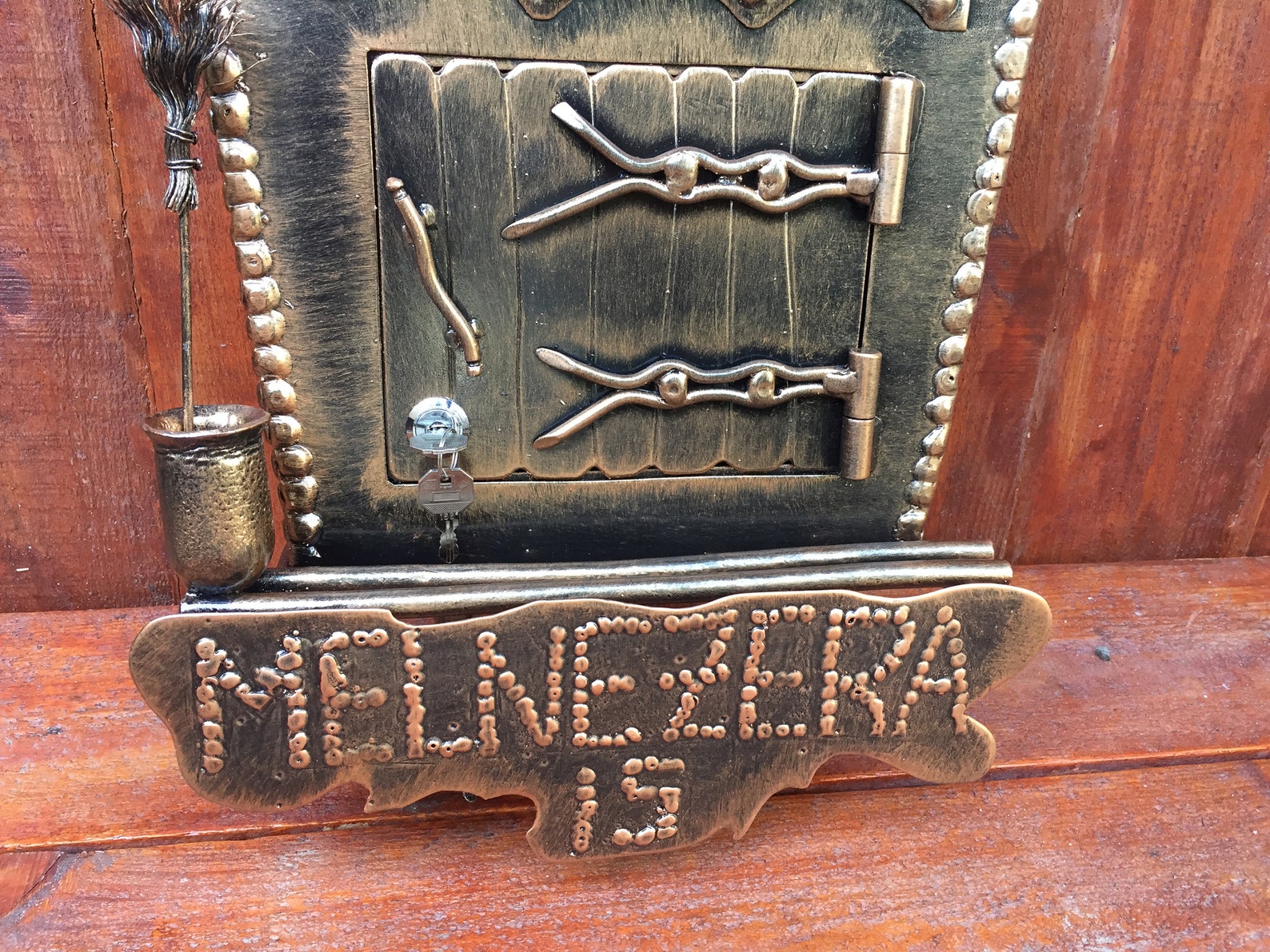 Mail Box With Address Mailbox Address Mailbox Post Box | Etsy