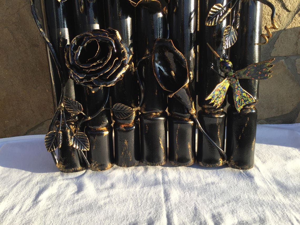 Metal Wall Art Metal Artwork Wall Hanging Art Hand Forged | Etsy