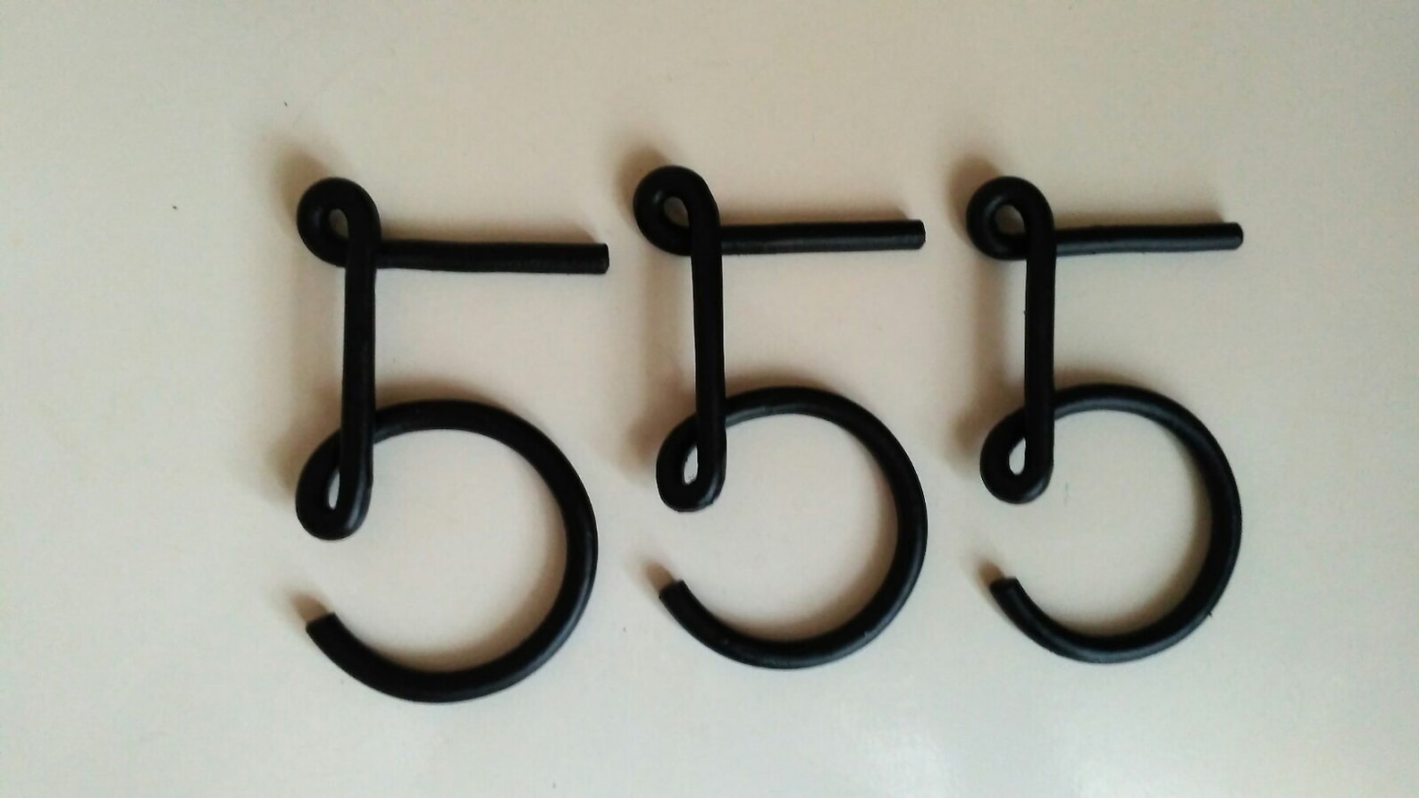 Metal Numbers Hand Forged Numbers House Numbers Iron - Etsy