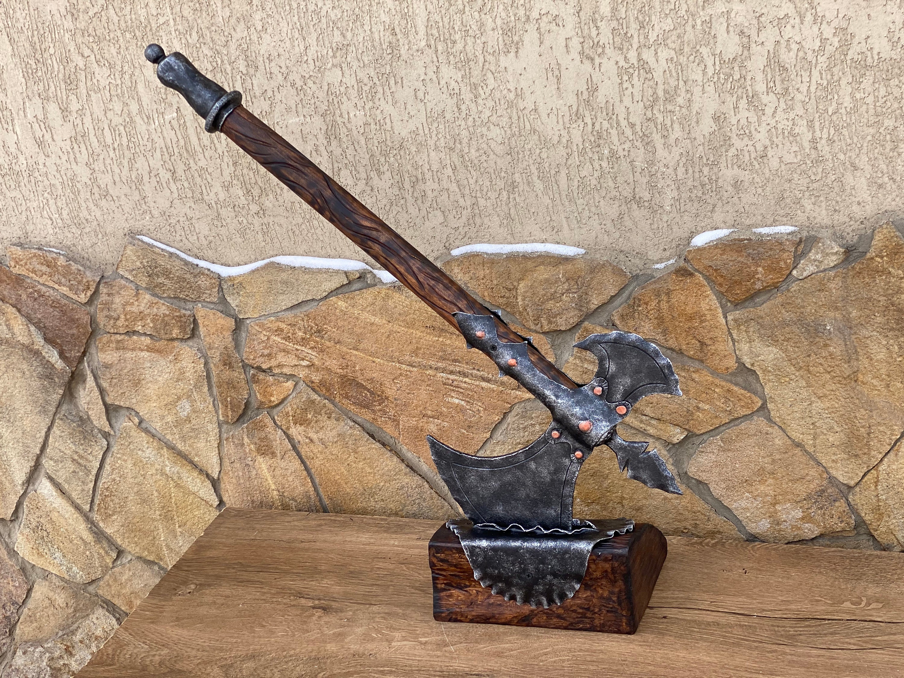 Medieval Axe Decorative Axe Viking Axe Hand Forged Axe | Etsy