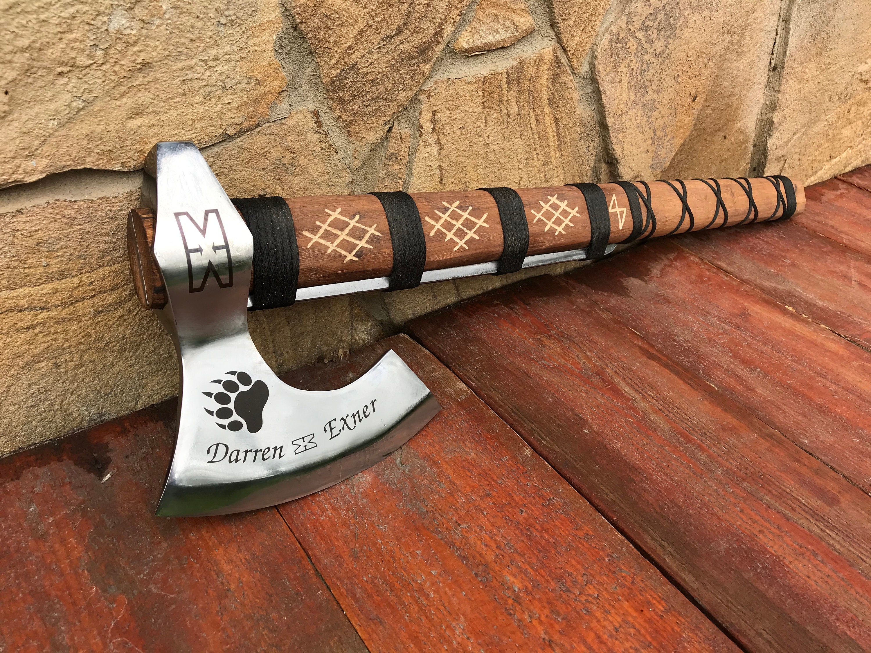 Personalized Axe Beard Axe Viking Axe Gift for Men - Etsy