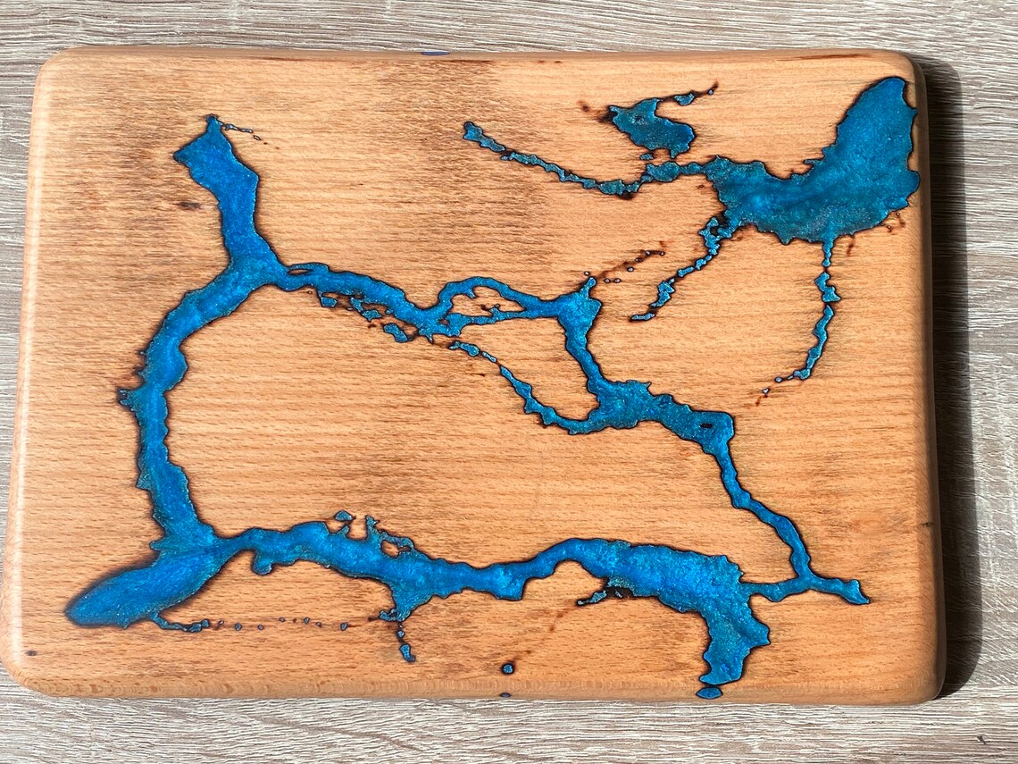 Epoxy Board Epoxy Resin Board Serving Tray Cutting Board - Etsy