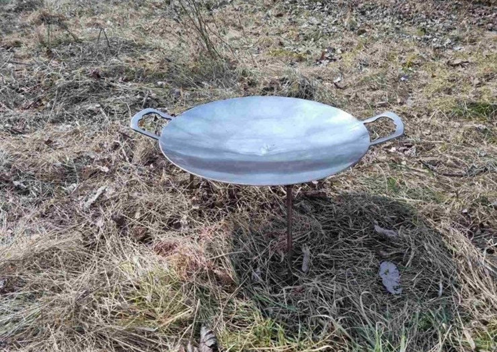 Stainless Steel Pan Frying Pan BBQ Medieval Barbeque Gift - Etsy