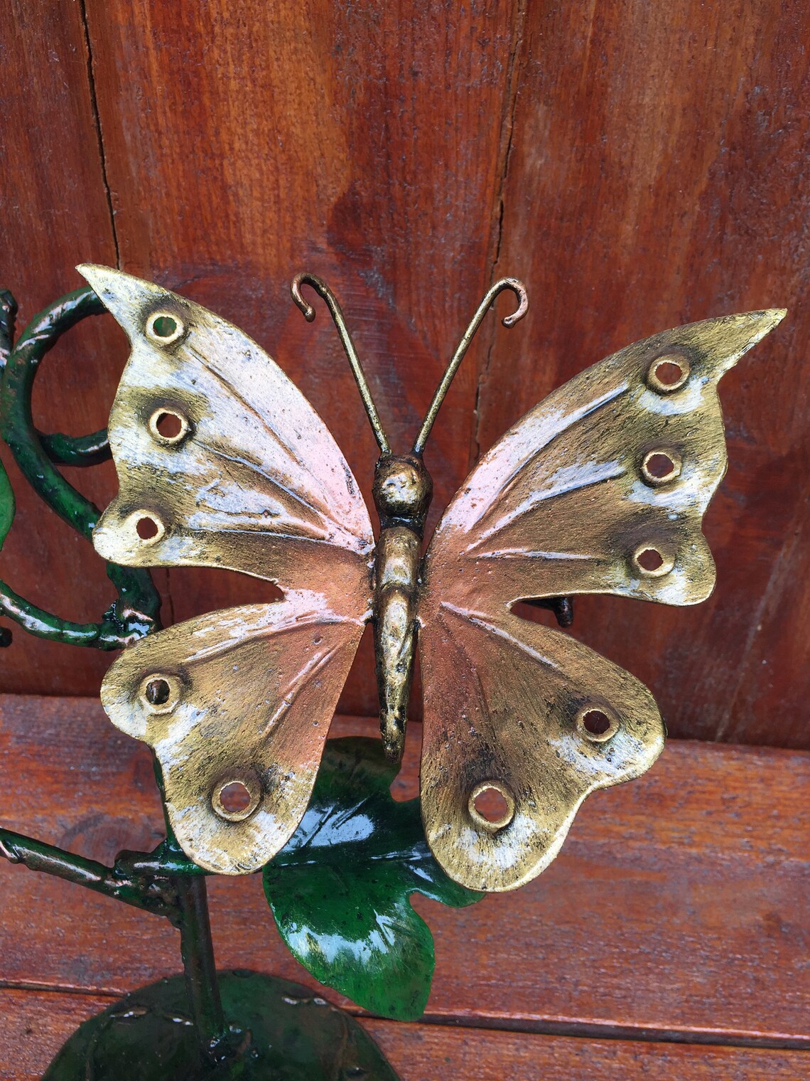 Hand forged butterfly iron gift engraved gift iron | Etsy