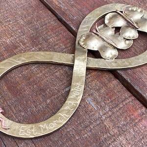 Bronze Infinity Sign, Bronze Gift, Bronze Gift for Her, 19th ...