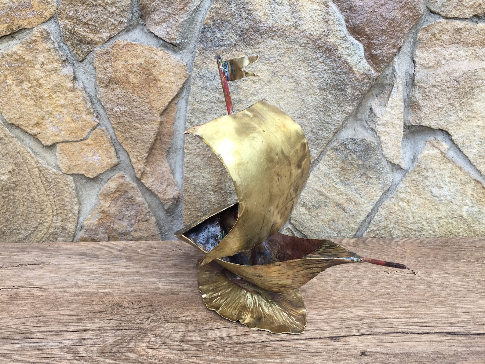 Bronze Ship Bronze Gift Wedding Gifts 8th Anniversary Gift - Etsy