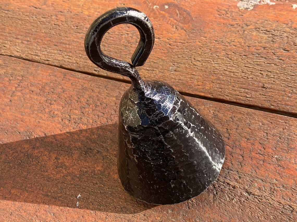 Metal bell hand made bells wrought iron bells metal bells | Etsy