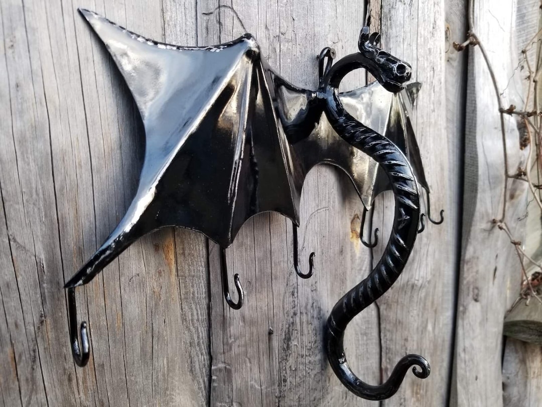 Key Holder, Dragon, Hook, Medieval, Key Hanger, Towel Ring, Christmas ...
