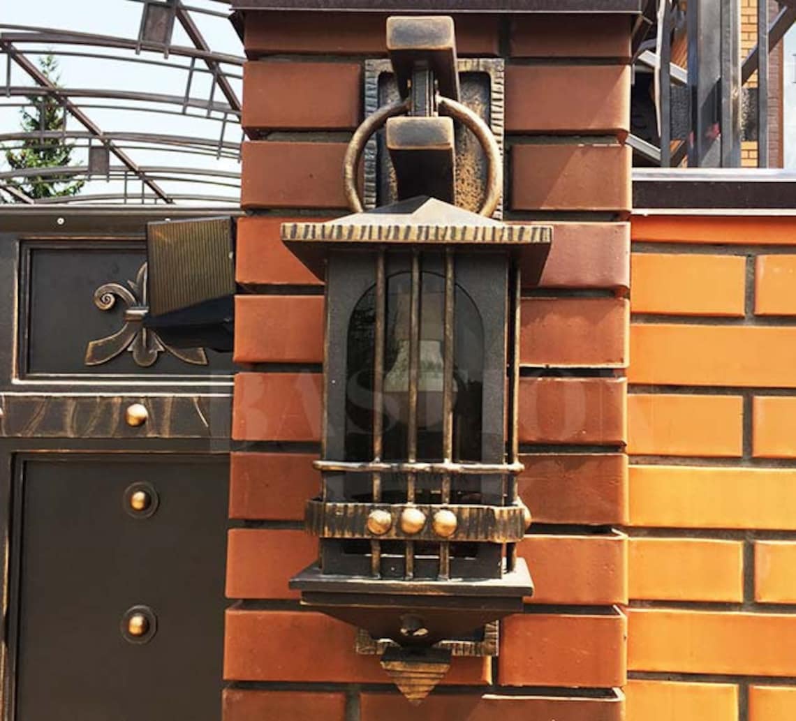 Wall Sconce Castle Sconce Wall Light Medieval Midcentury - Etsy