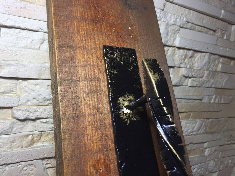 Wrought Iron Barn Door Handle Hand Forged Barn Door Handles - Etsy