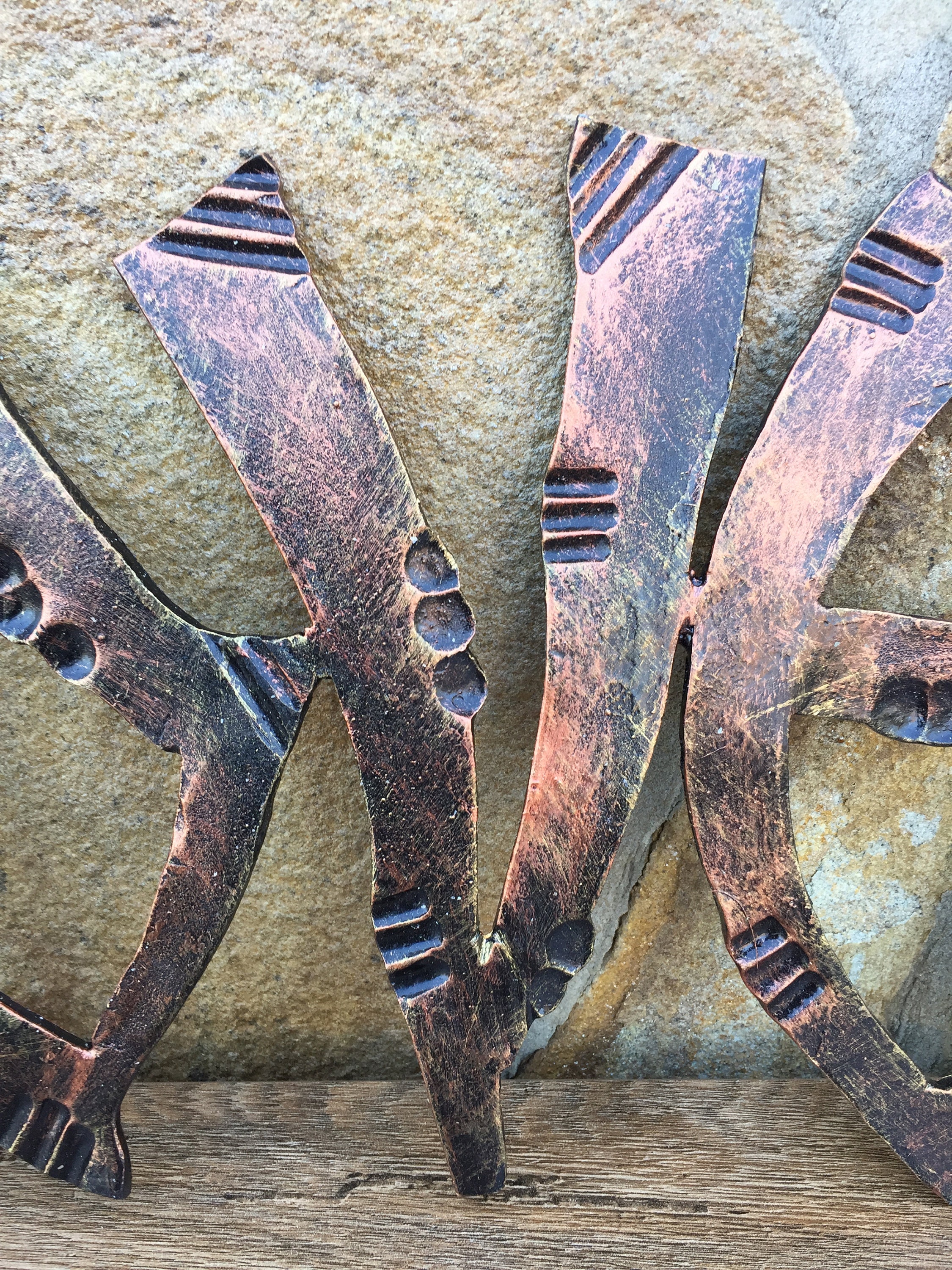 Steel Letters Wall Decor Letters Word Cutout Metal Sign - Etsy