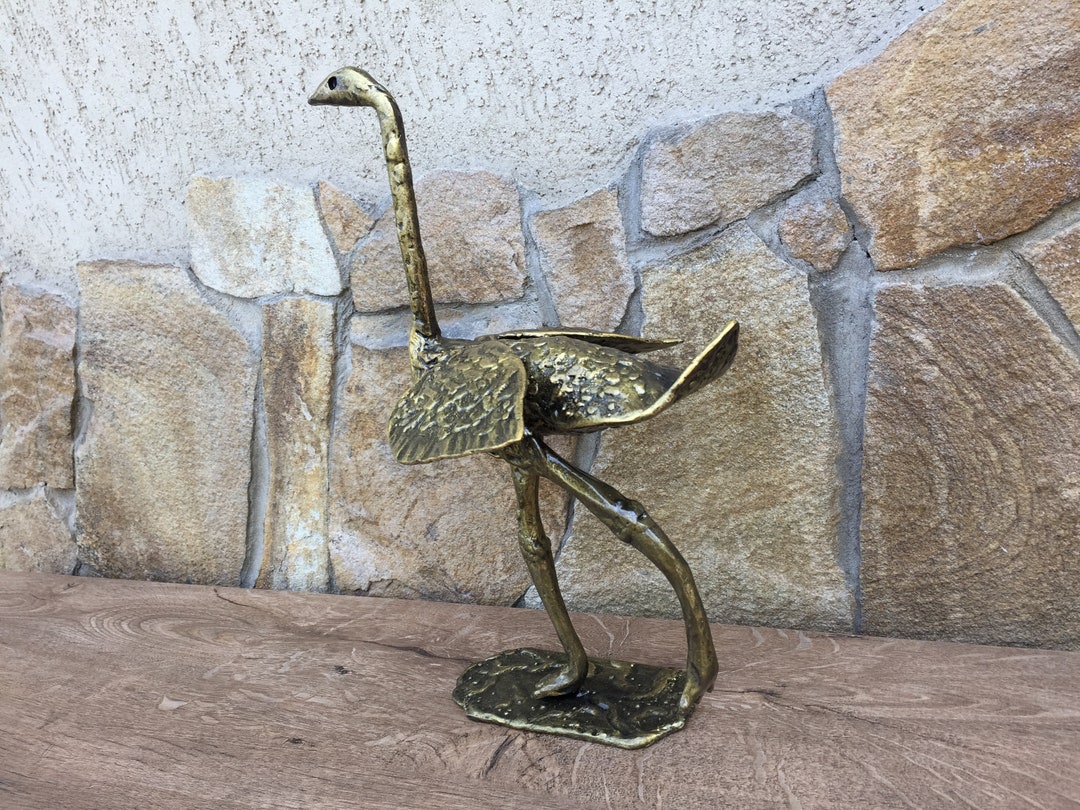 Iron Ostrich, Birdie, Iron Bird, Metal Bird, Bird Gifts, Bird Garden ...